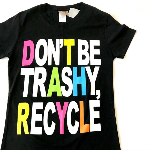 Fifth Sun | Tops | Dont Be Trashy Recycle Earth Day Graphic Tee | Poshmark